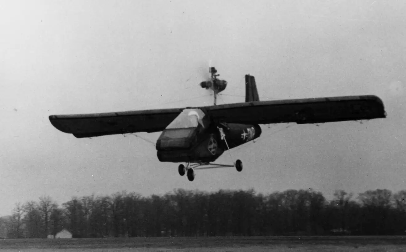 The Inflatable Plane, Dropped Behind the Lines for Downed Pilots ...