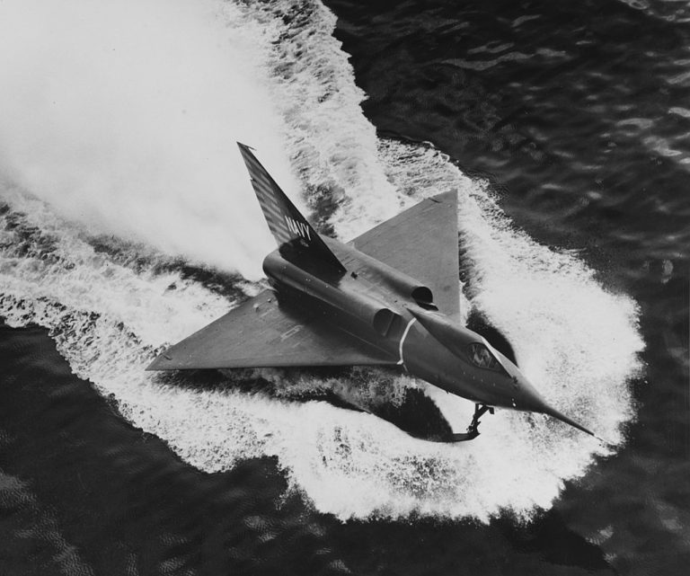 The F2Y Sea Dart is the Only Supersonic Seaplane Ever Built - PlaneHistoria